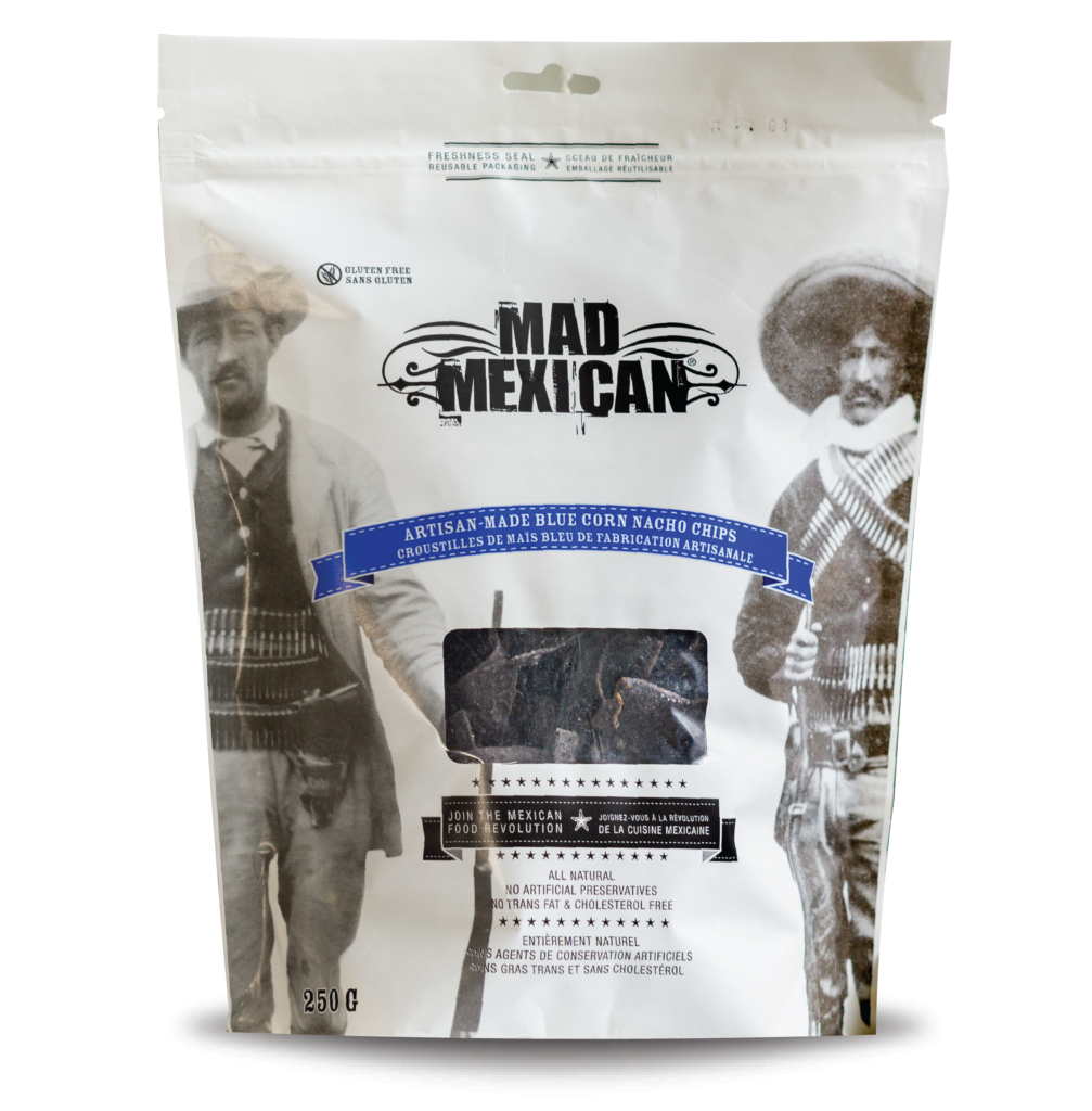 Blue Corn Nacho Chips | Mad Mexican